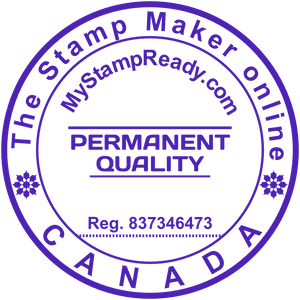 Rubber Stamp Maker online and Digital Seal designer MyStampready.com ...